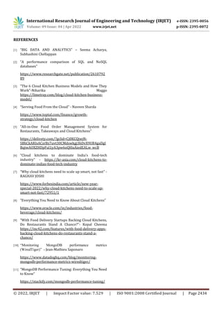 Democratization of NOSQL Document-Database over Relational Database Comparative Case Study ...