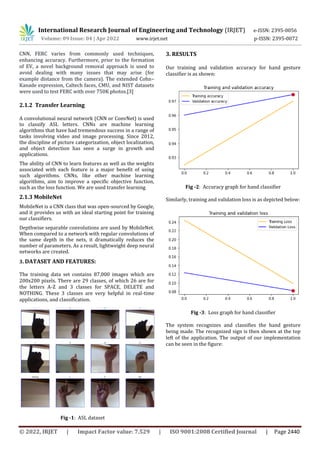 Gesture Recognition System using Computer Vision | PDF | Artificial Intelligence | Technology ...