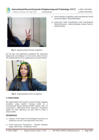 Gesture Recognition System using Computer Vision | PDF | Artificial ...