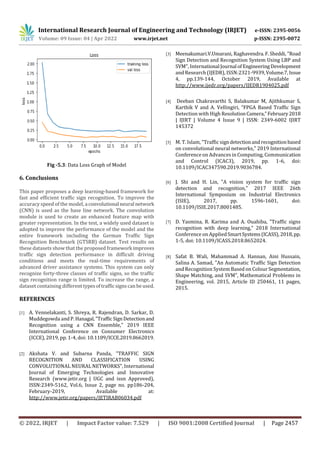 Traffic Sign Recognition Model | PDF