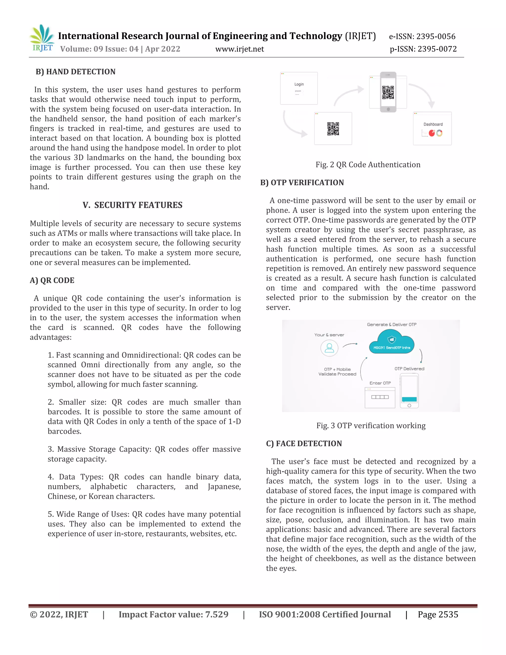 TOUCHLESS ECOSYSTEM USING HAND GESTURES | PDF