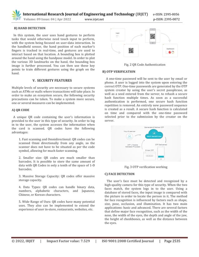 TOUCHLESS ECOSYSTEM USING HAND GESTURES | PDF