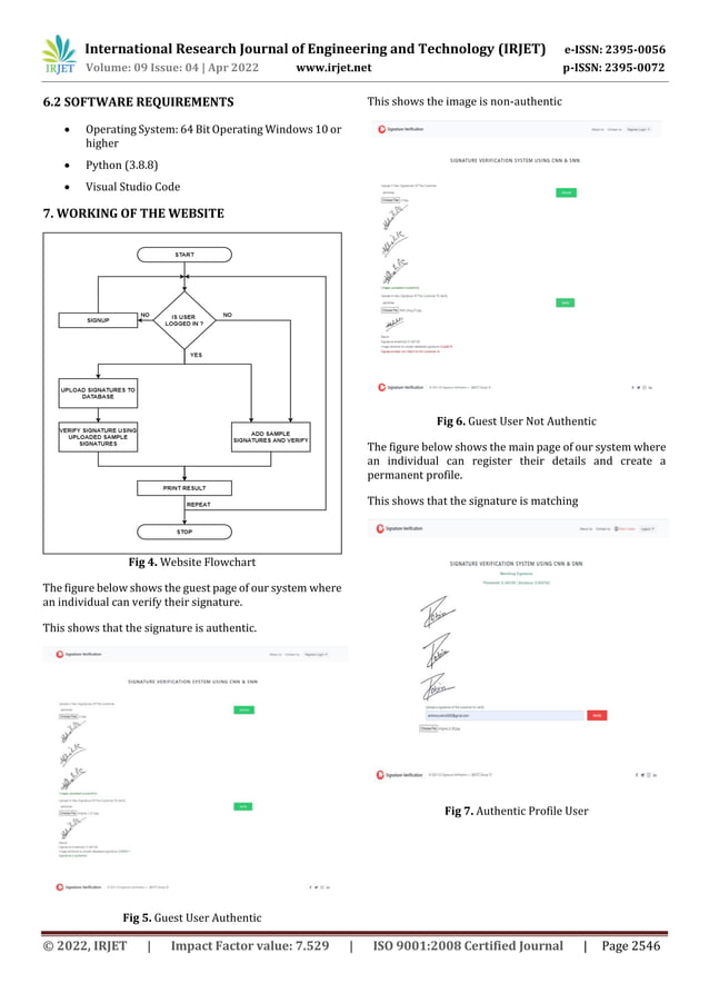 Signature Verification System using CNN & SNN | PDF