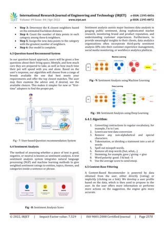 AI-Based Pet Adoption System | PDF