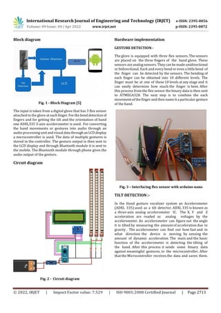 HAND GESTURE VOCALIZER | PDF