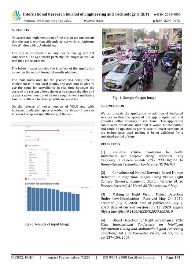 Real Time Moving Object Detection for Day-Night Surveillance using AI | PDF