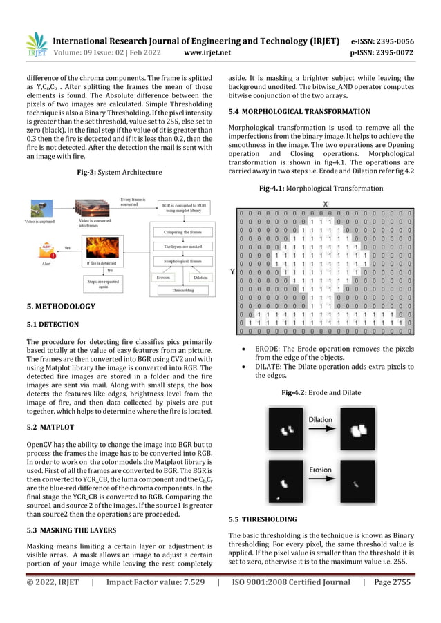 Computer Vision-Based Early Fire Detection Using Machine Learning | PDF | Technology & Computing