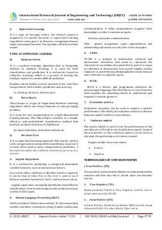 News Classification using Natural Language Processing | PDF
