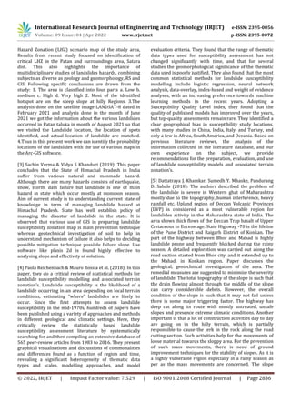 A Study of Disaster Management & Geotechnical Investigation of Landslides: A Review | PDF ...