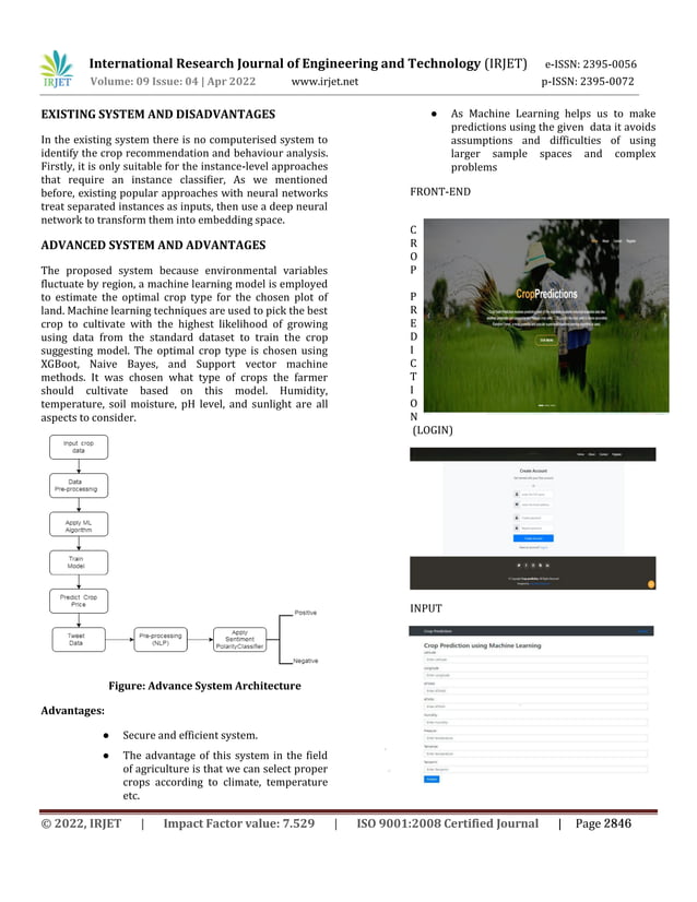 Crop Yield Prediction using Machine Learning | PDF