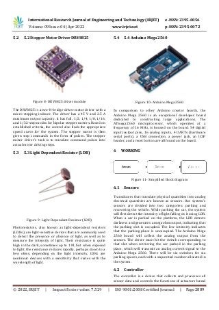 Prototype of an Automated Multilevel Car Parking System | PDF