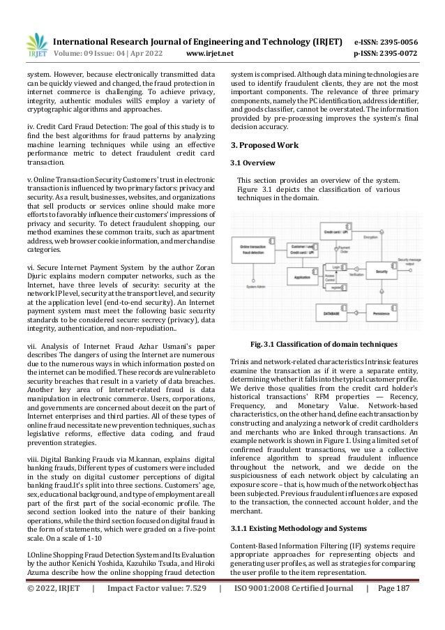 Online Transaction Fraud Detection System Using Machine Learning And E