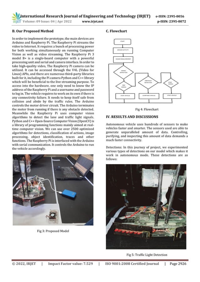 Semi-Autonomous Vehicle | PDF