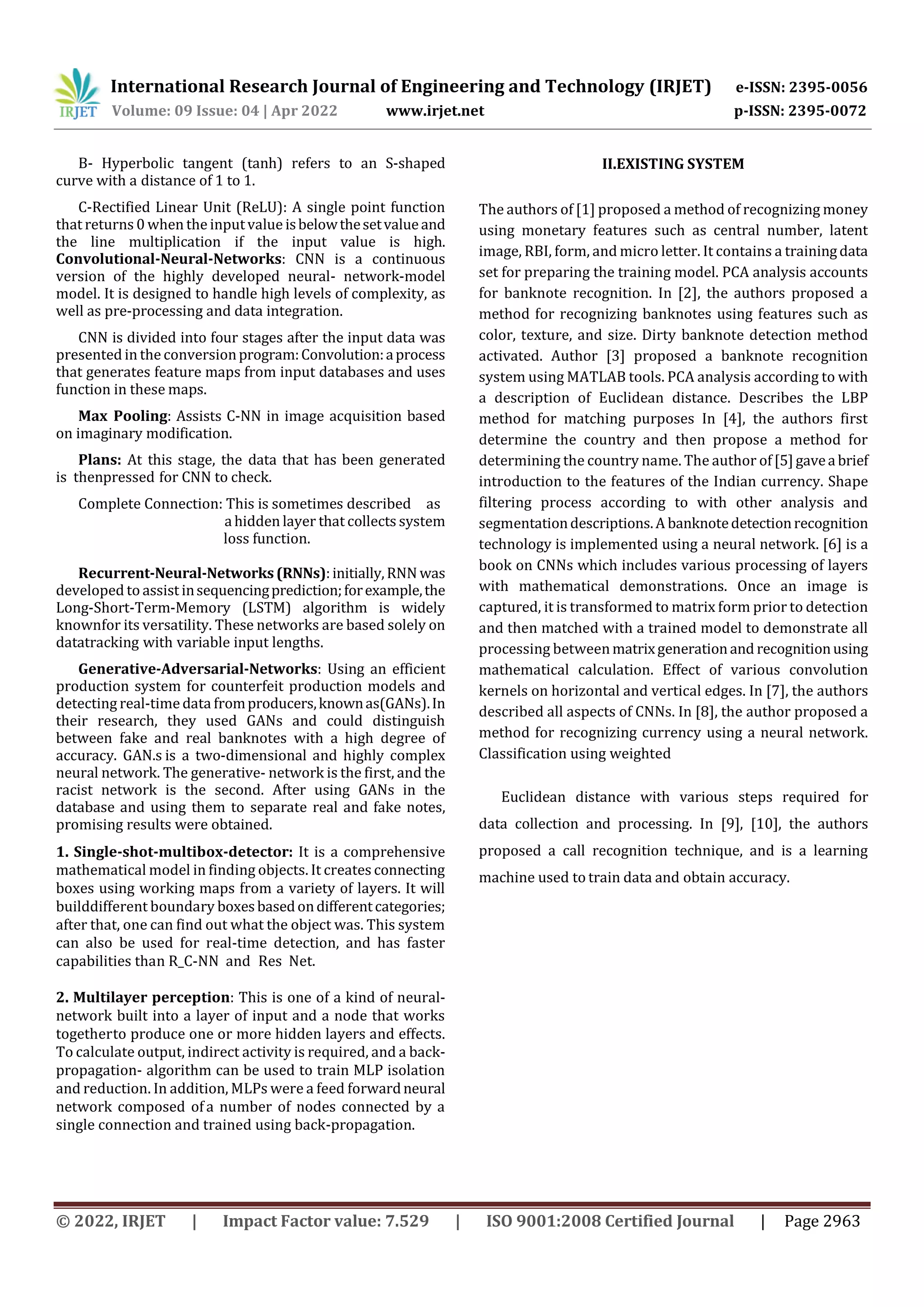 Currency Detection Using Tensorflow Pdf Currencies Economy