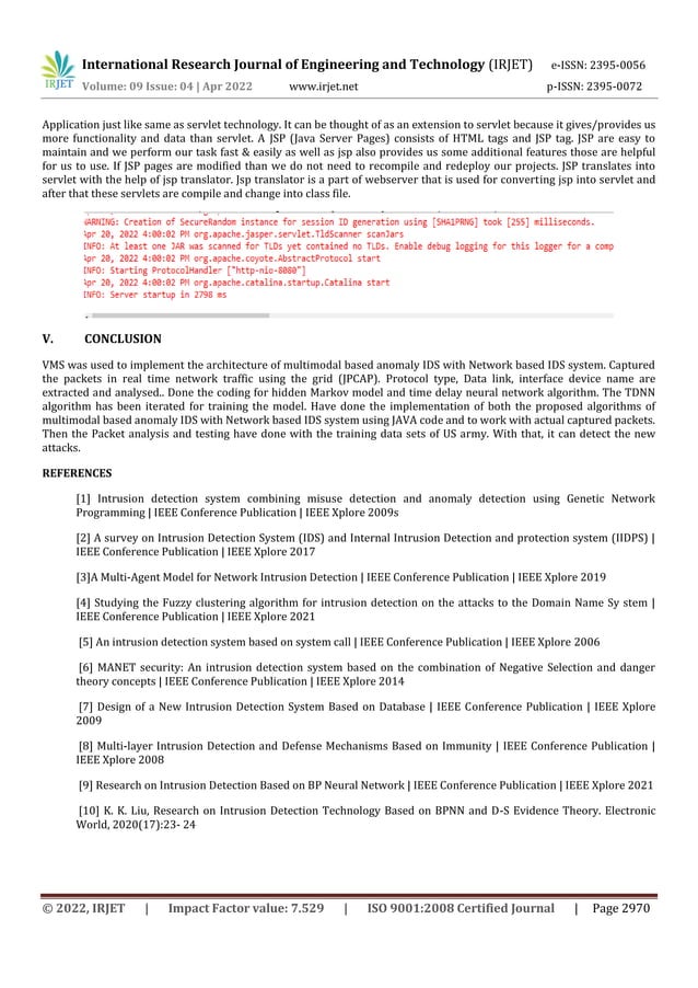 INTRUSION DETECTION SYSTEM | PDF