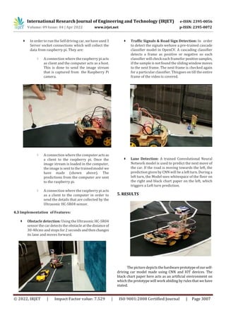 Self Driving Car | PDF