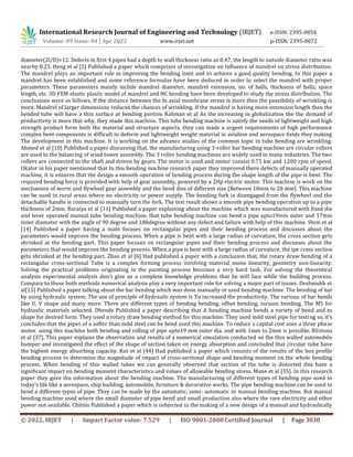 Review of Stress analysis & fabrication of circular and non-circular ...