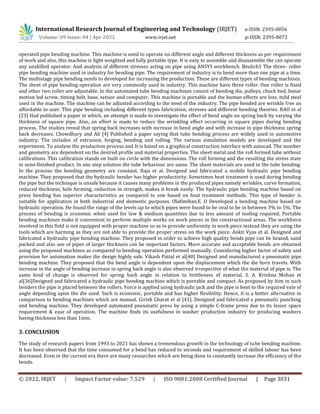 Review of Stress analysis & fabrication of circular and non-circular ...