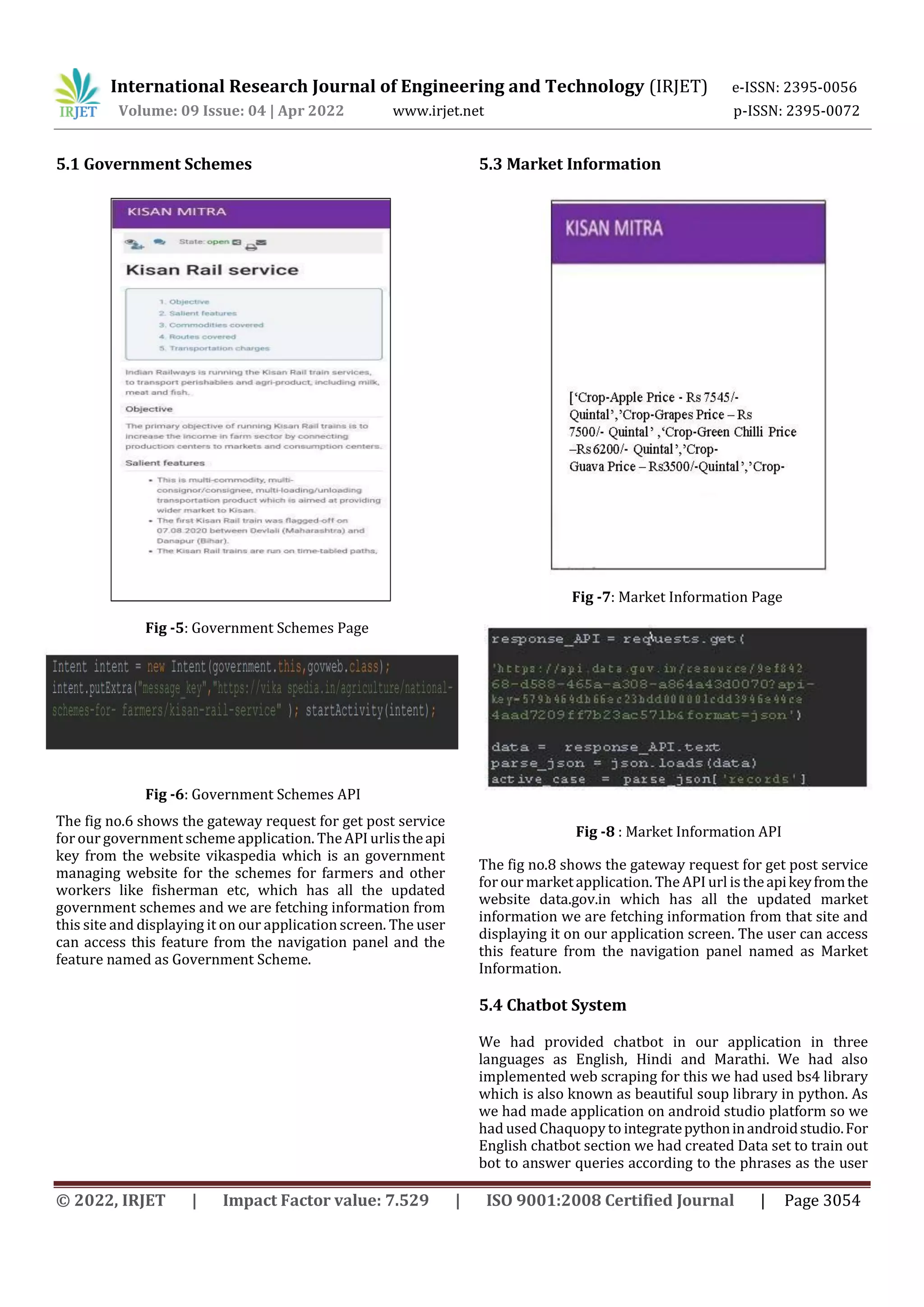 KISAN MITRA : AN INTELLIGENT CHATBOT | PDF