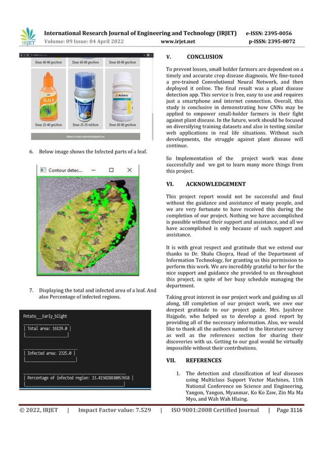 Plant Leaf Disease Detection Using Machine Learning Pdf