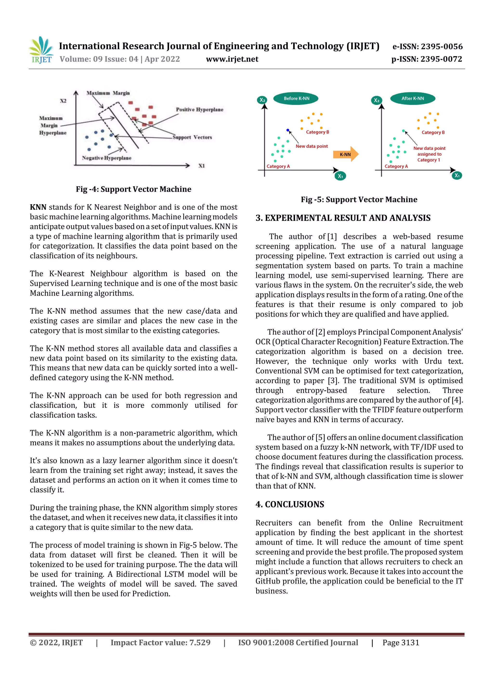 RESUME SCREENING USING LSTM | PDF