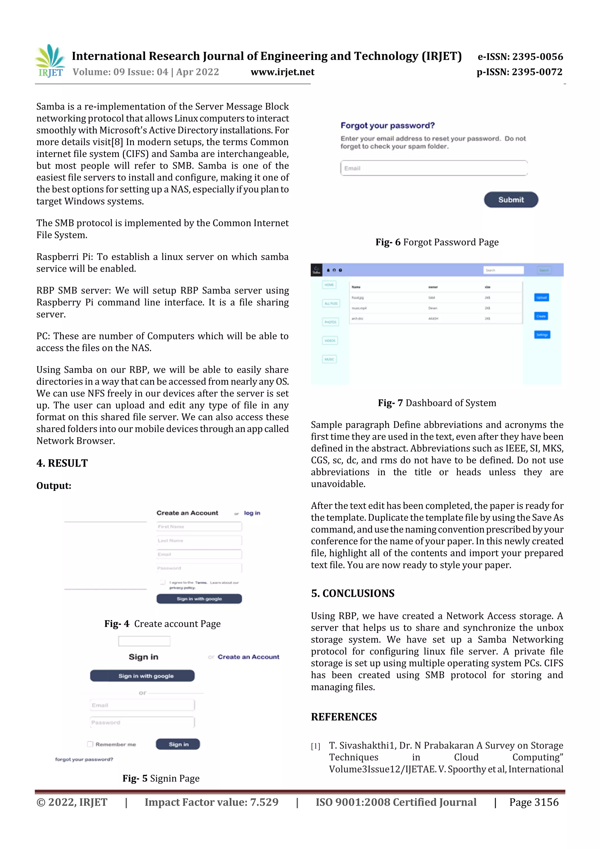 Cloud Storage System like Dropbox | PDF