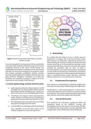 E- Learning for Autism Spectrum Disorder | PDF