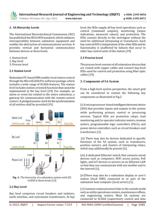 Substation Automation in Smart Grid | PDF