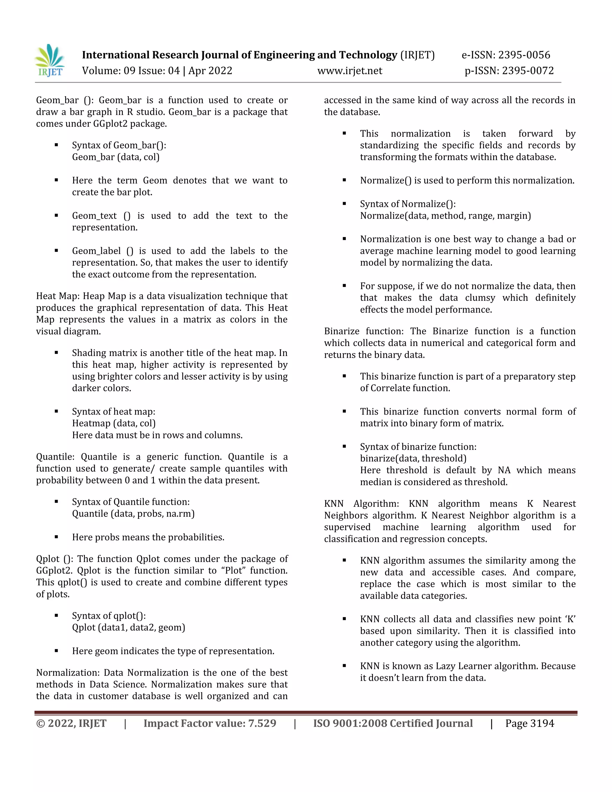 Overview of Movie Recommendation System using Machine learning by R ...