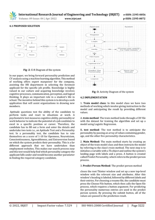 Personality Prediction with CV Analysis | PDF