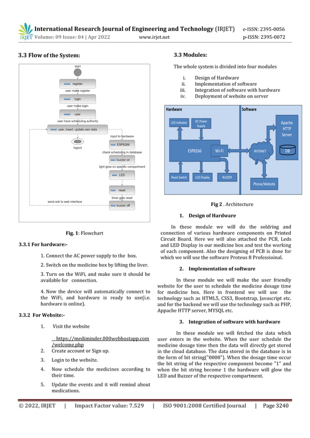 Mediminder: IoT Based Smart Medicine Box | PDF | Internet of Things ...