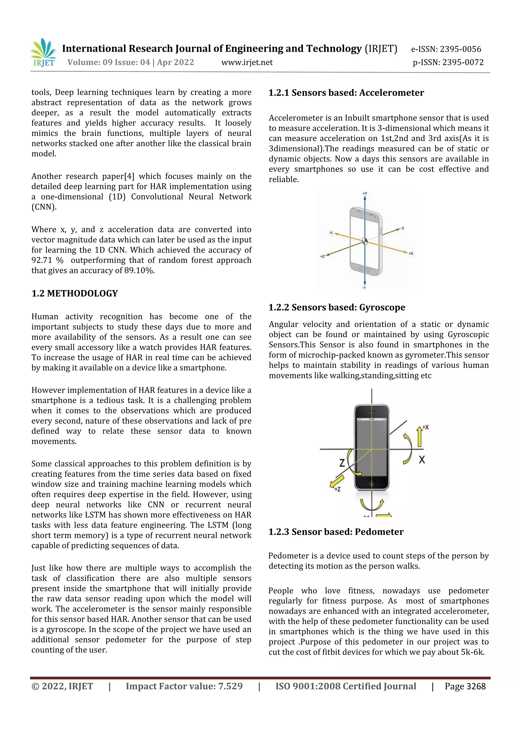 Human Activity Recognition Using Smartphone | PDF