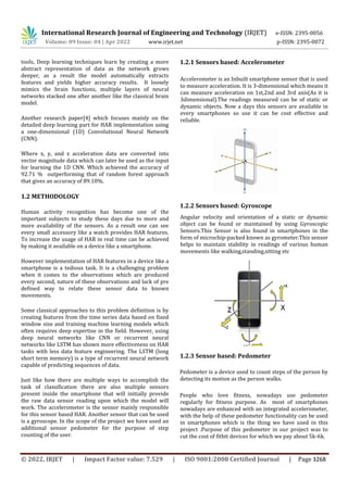 Human Activity Recognition Using Smartphone | PDF