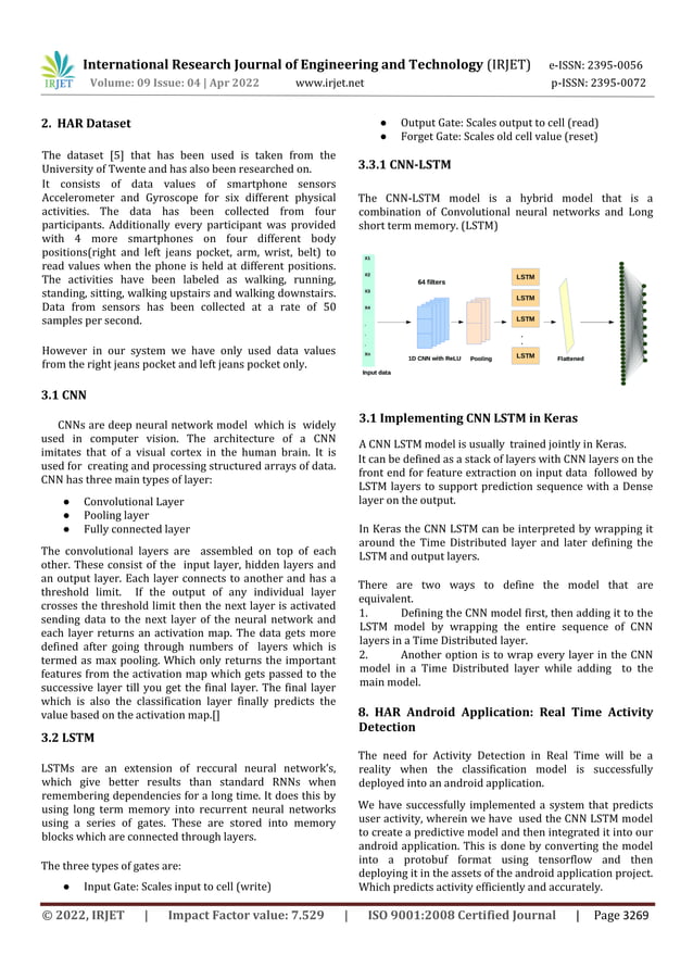 Human Activity Recognition Using Smartphone | PDF
