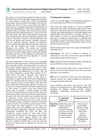 Crime Prediction and Reporting System | PDF
