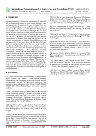 Crime Prediction and Reporting System | PDF | Free Download