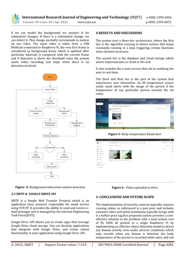 IoT Based Smart Surveillance and Automation | PDF