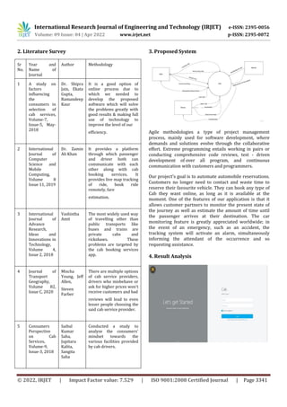 Cab Booking Application | PDF | Auto Rentals | Automotive