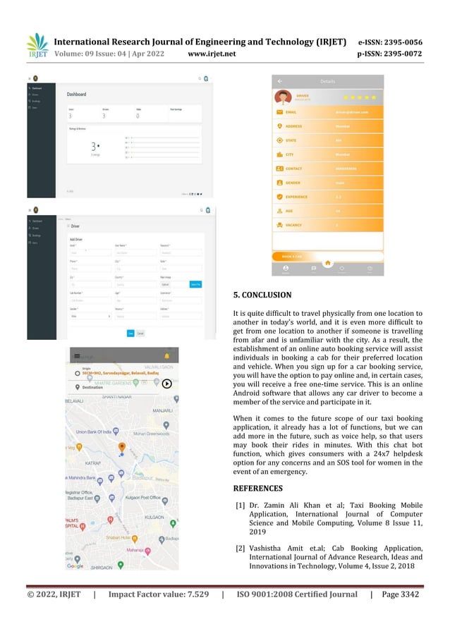 Cab Booking Application | PDF | Auto Rentals | Automotive