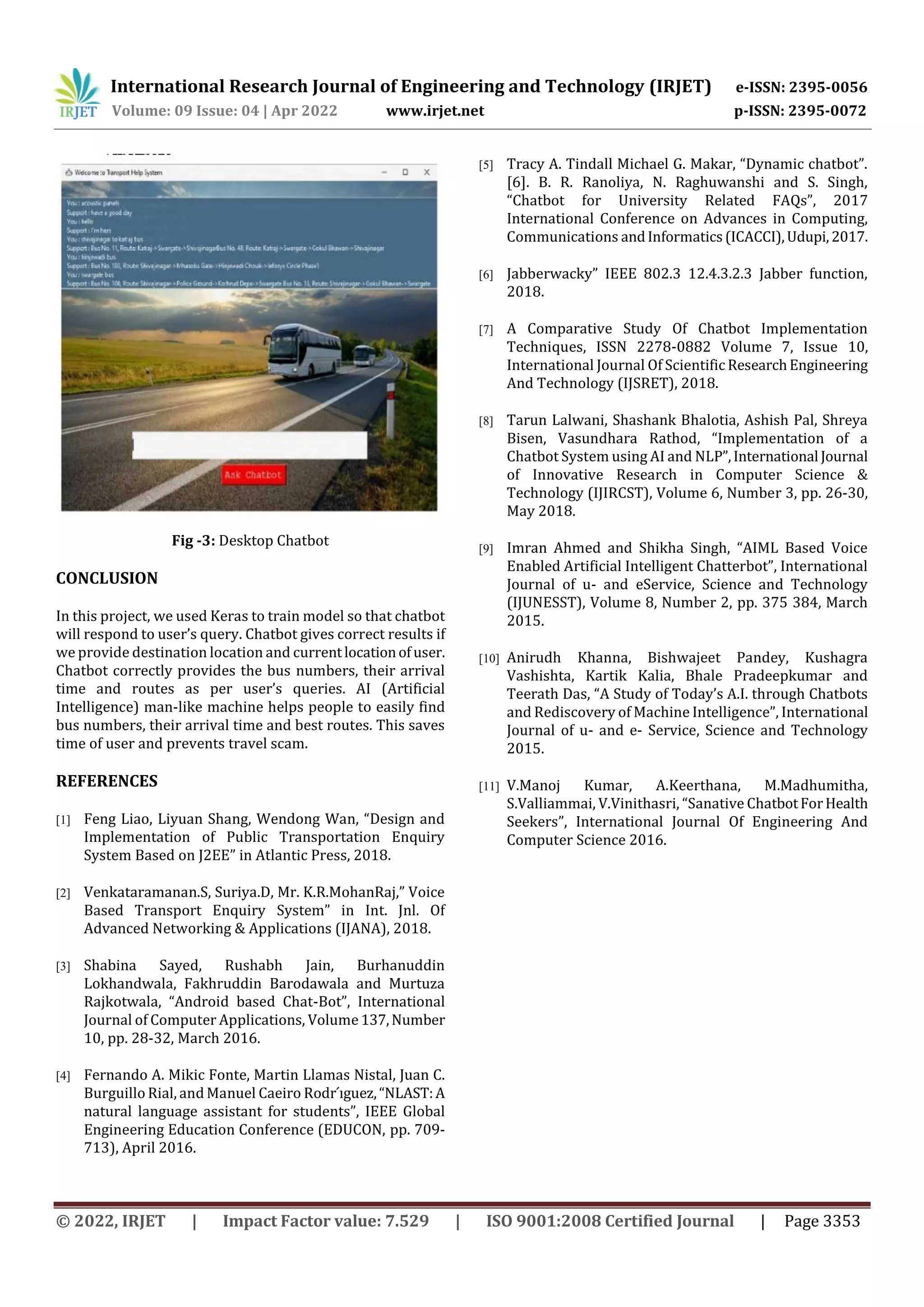 Artificial Intelligence (AI) for Transportation System | PDF