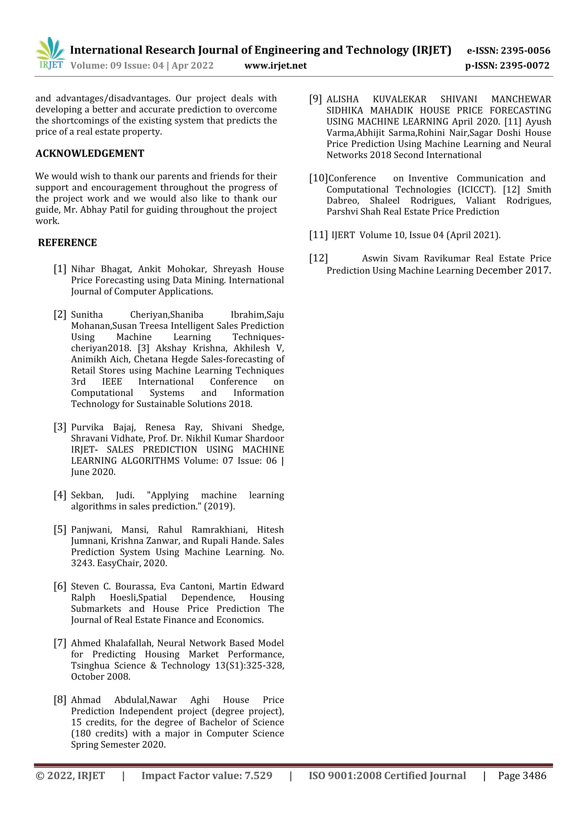 REAL ESTATE PRICE PREDICTION | PDF