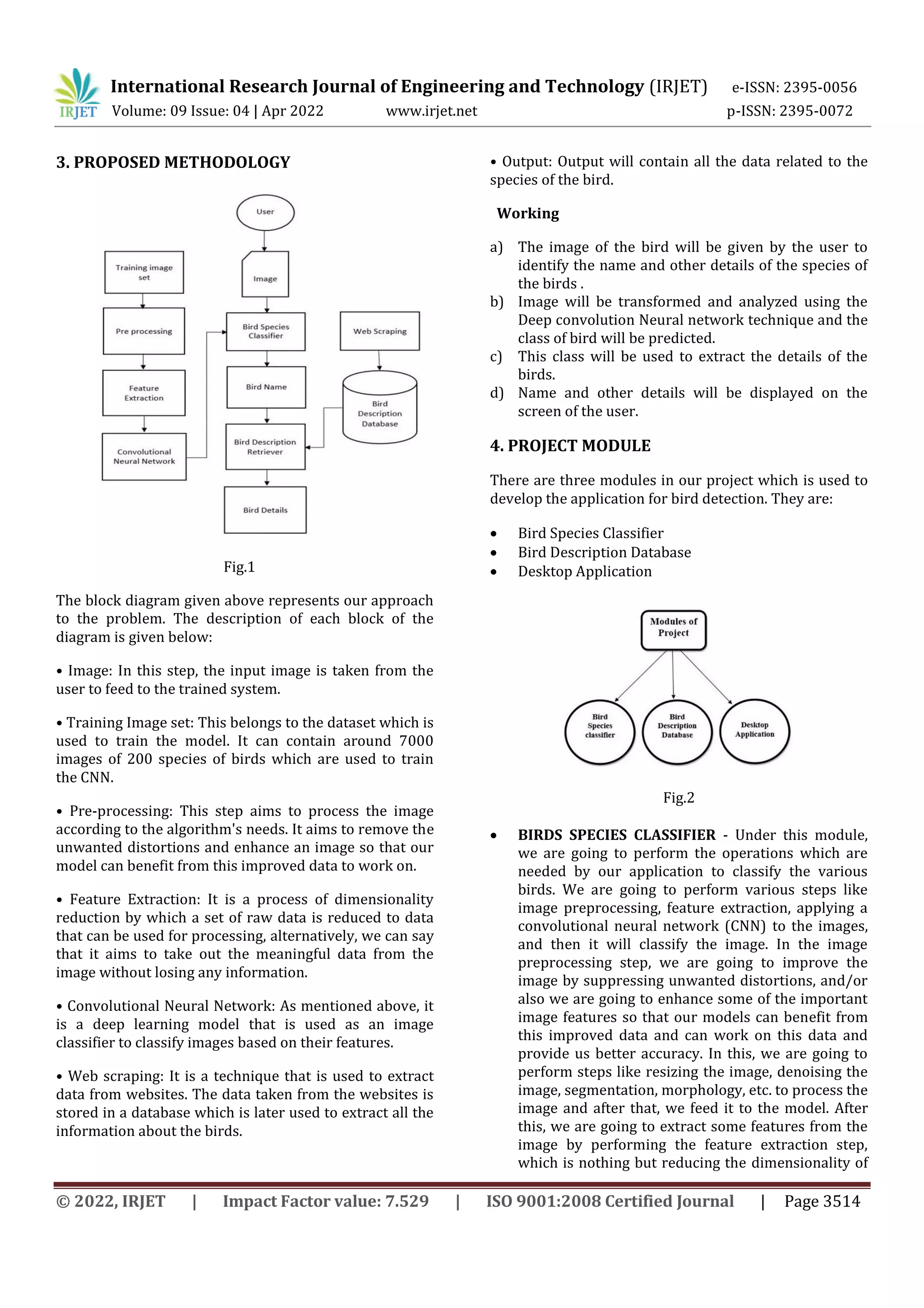 Birds Identification System using Deep Learning | PDF | Birdwatching | Hobbies & Interests