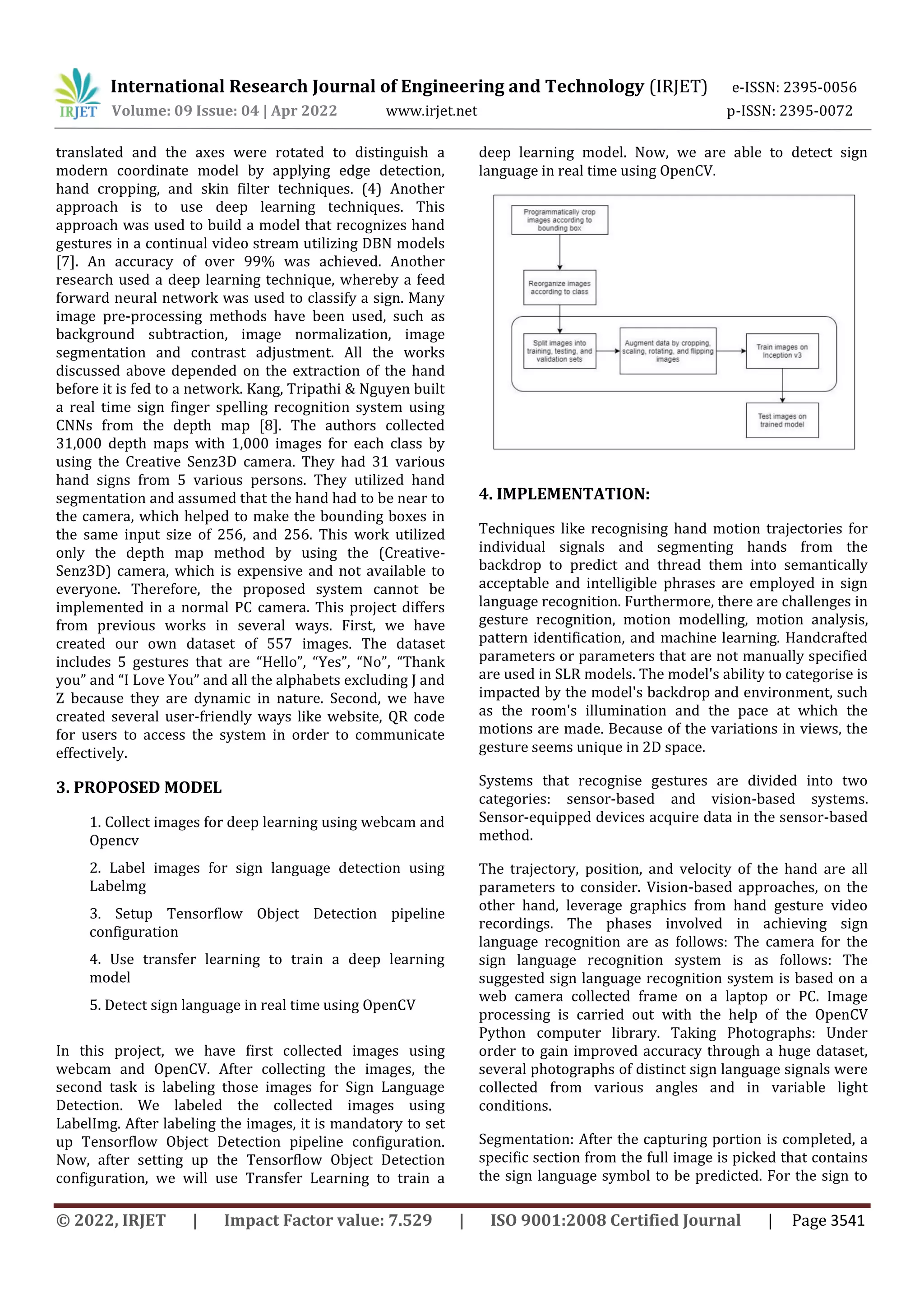 Real Time Sign Language Detection | PDF | Artificial Intelligence | Technology & Computing