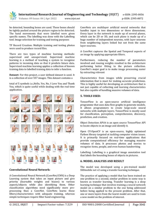 Real Time Sign Language Detection | PDF | Artificial Intelligence | Technology & Computing