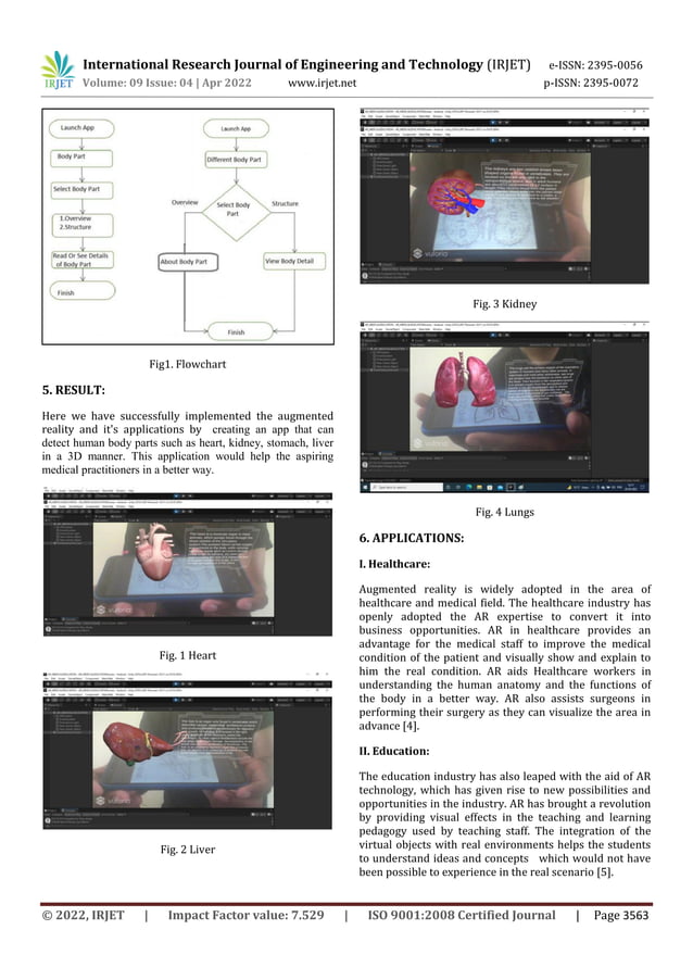 Augmented Reality in Medical Education | PDF | Augmented Reality | Technology & Computing