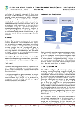 Artificial intelligence in healthcare | PDF | Healthcare Industry | Industries