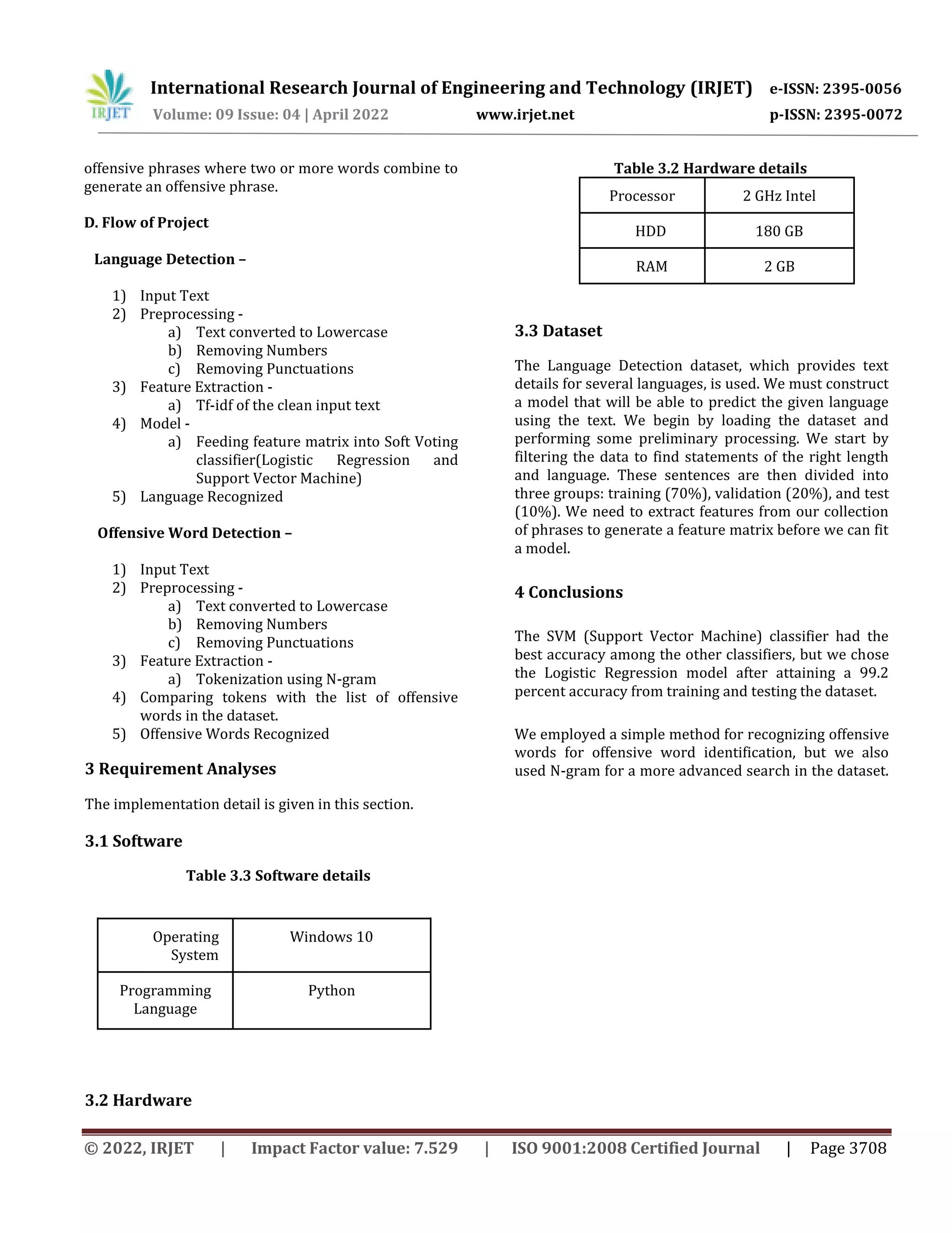 Language and Offensive Word Detection | PDF | Programming Languages | Computing