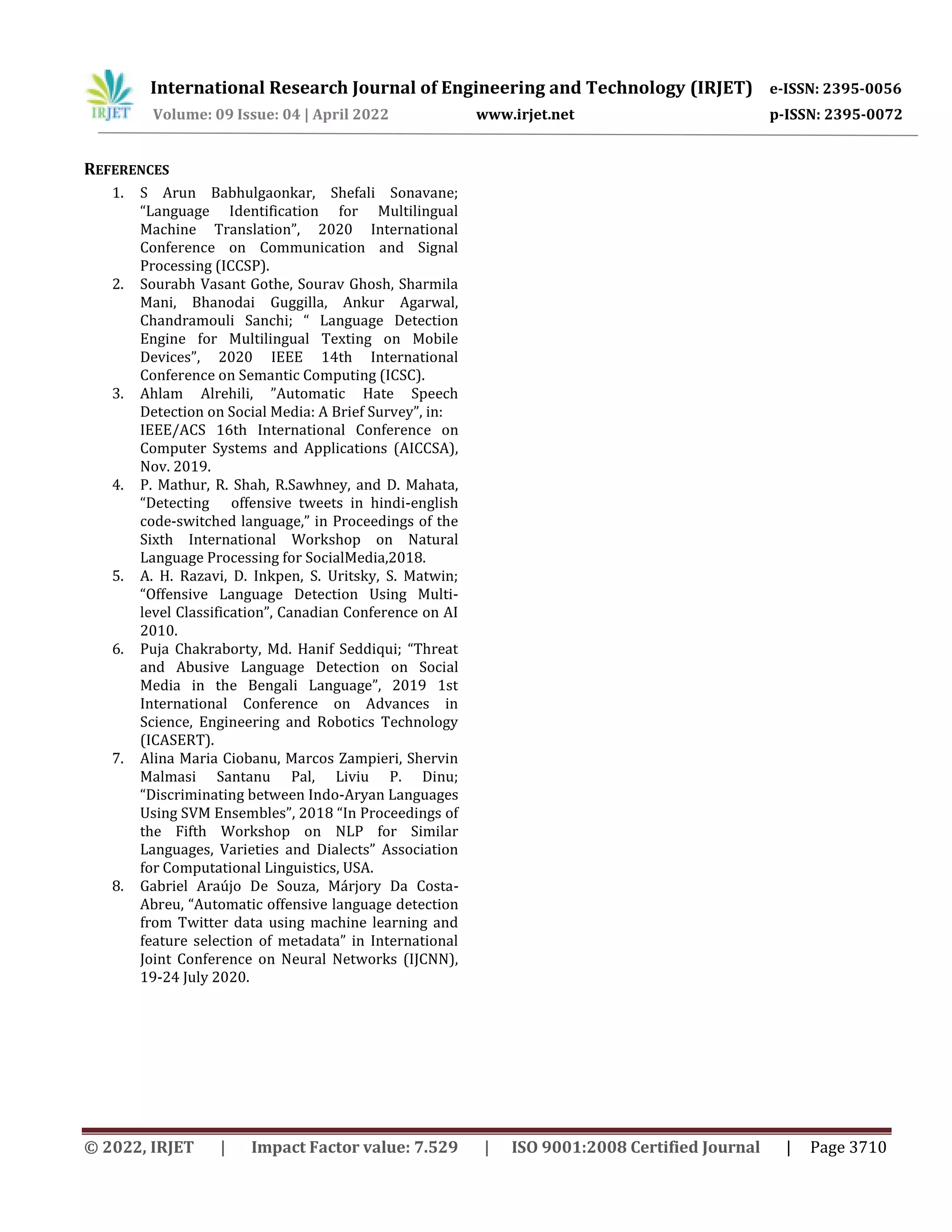 Language and Offensive Word Detection | PDF | Programming Languages | Computing