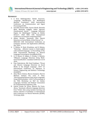 Language and Offensive Word Detection | PDF | Programming Languages | Computing