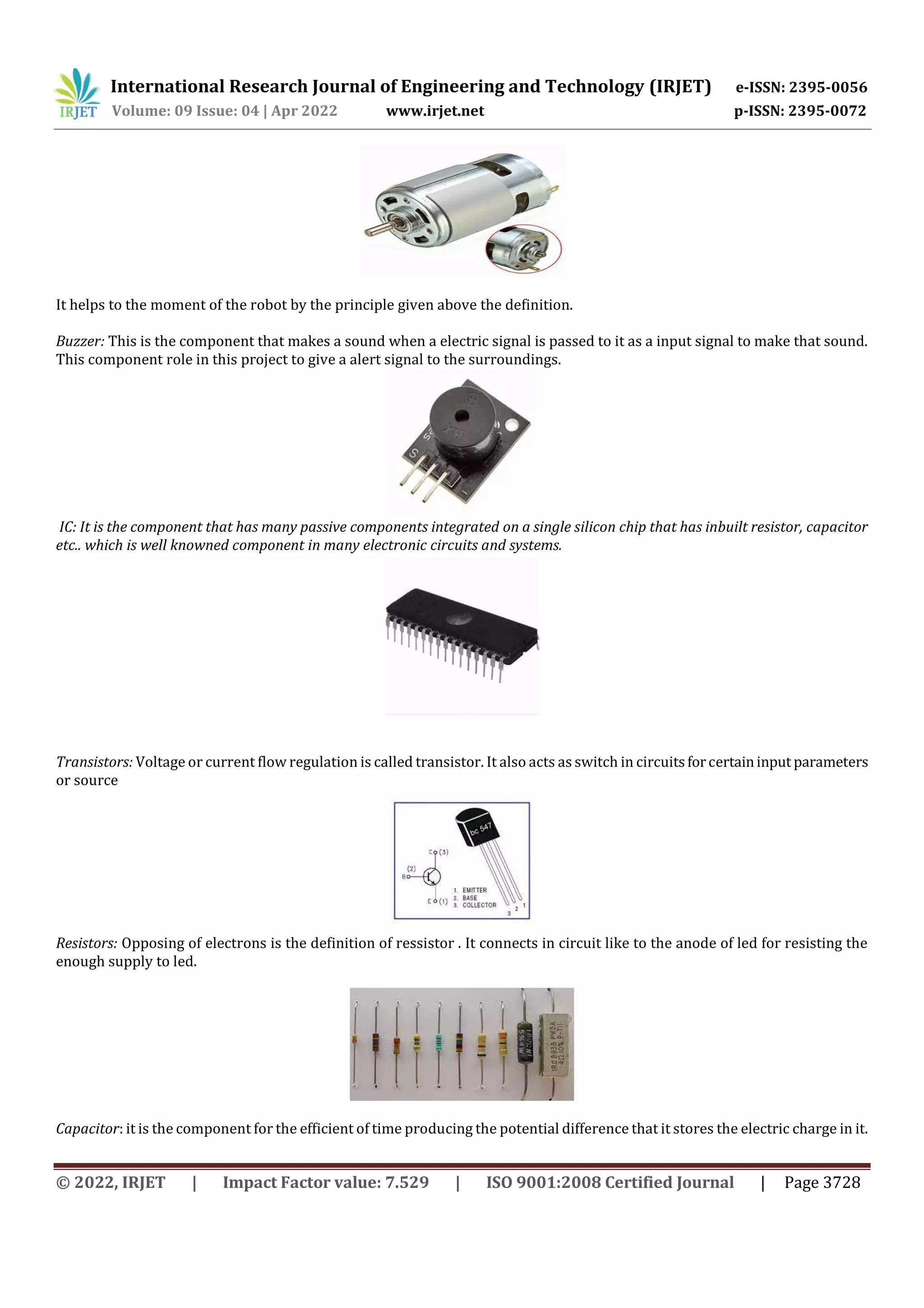Social distance monitoring robot in queue based on IOT | PDF Social distance monitoring robot in queue based on IOT | PDF